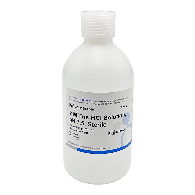 2M Tris-HCl 溶液，pH 7.5，灭菌,2 M Tris-HCl Solution, pH 7.5, Sterile 生命科学产品与 ...